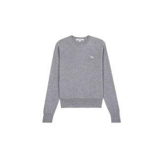 Maison Kitsuné Damen, Strickwaren, Grau, XLGröße