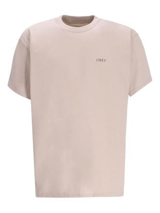 Obey t-shirt imprim&eacute; - Tons neutres