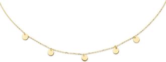 Jackie Gold Halskette - Jackie Discs Necklace - Gr. unisize - in Gold - f&uuml;r Damen