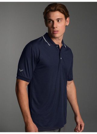 Trigema Poloshirt TRIGEMA Poloshirt aus atmungsaktivem COOLMAX-Material (1-tlg)