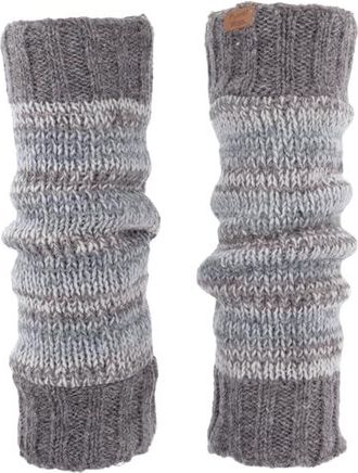 Guru Shop Jambières en laine vierge ton sur ton du Népal, pour homme/femme, gris, taille unique, gris, taille unique