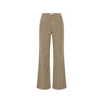 Twinset Weite Hose - - Trousers - Damen - Beige - M