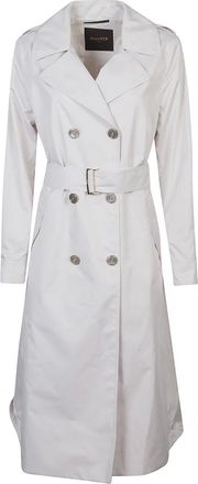 Moorer Femme, Manteaux, Beige, Taille: 36 FR Cleopatra Coat-WK