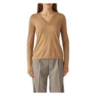 Maison Margiela Femme, Pulls, Brun, Taille: 44 FR Knit