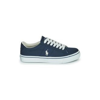 Polo Ralph Lauren Femme, Chaussures, Bleu, Taille: 36 EU Keaton Canvas Baskets