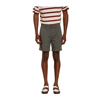 Mason's Homme, Shorts, Vert, Taille: 3XL Chinos Bermuda