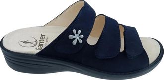 Ganter Sandales &agrave; brides H&eacute;ra - Femme - Chaussures - Bleu - Taille: 36 EU