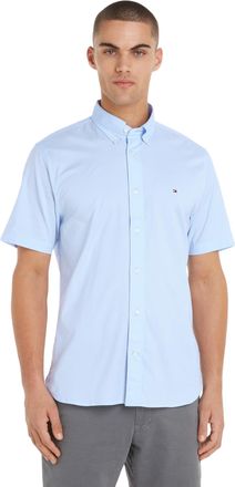 Tommy Hilfiger Herren Hemd Freizeithemd, Blau (Sweet Blue), S