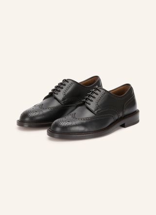 HUGO BOSS Derby-Schn&uuml;rer Mosby braun