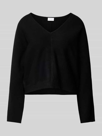 Vila Strickpullover mit gerippten Abschl&uuml;ssen Modell ADALIN