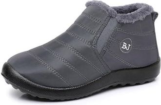 Generic Bottes de neige dhiver imperm&eacute;ables orthop&eacute;diques pour femme - Chaudes - Antid&eacute;rapantes - Doublure en fourrure - &Agrave; enfiler - Chaudes pour lext&eacute;rieur -