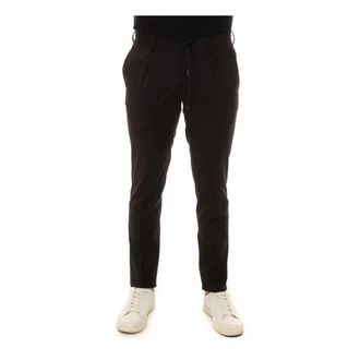 PT01 Chino Hose mit Elastischem Bund - - Trousers - Herren - Schwarzk - L
