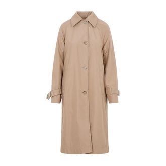 Akris Multicolor Wollflanellmantel - - Coats - Damen - Beige - 2XS