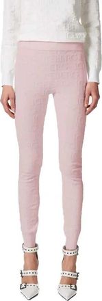 Iceberg Femme, Pantalons, Rose, Taille: 42 FR Knit Pantalons