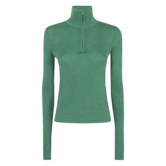 Frankie Shop Rollkragenpullover - - Knitwear - Damen - Gr&uuml;n - M