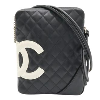 Chanel Pre-owned Ligne Cambon Schultertasche - - Pre-owned - Damen - Schwarzk - ONE SIZE
