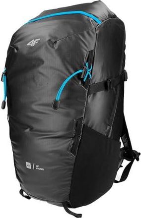 4F Backpack U140, unisexe adulte, Deep Black, taille unique, Deep black - Noir, Taille unique