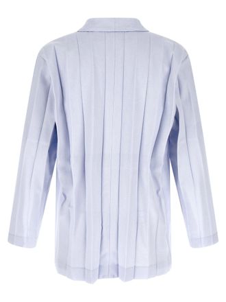 Homme Pliss&eacute; Issey Miyake Edge Ensemble Blazer - Lavender