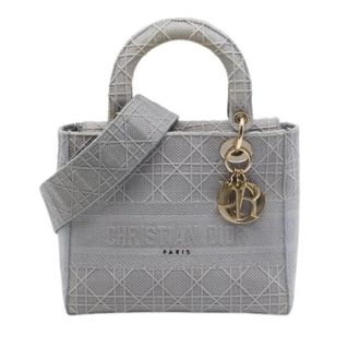 Dior Pre-owned Lady D-Lite Handtasche - - Pre-owned - Damen - Grau - ONE SIZE