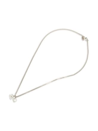 Chanel collier &agrave; pendentif coeur (2009) - Argent