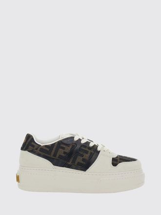 Fendi Match Plateau-Sneaker aus FF-Monogramm-Jacquard-Stoff