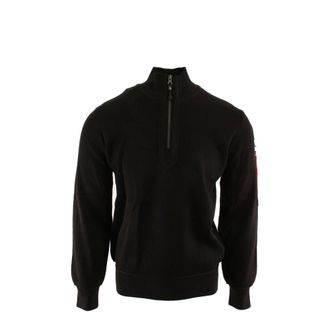 Parajumpers Basic Scoe Rundhals-Pullover - - Knitwear - Herren - Schwarzk - S