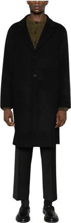 Amaranto Amar&aacute;nto, Homme, Manteaux, Noir, Taille: 2XL Manteau droit