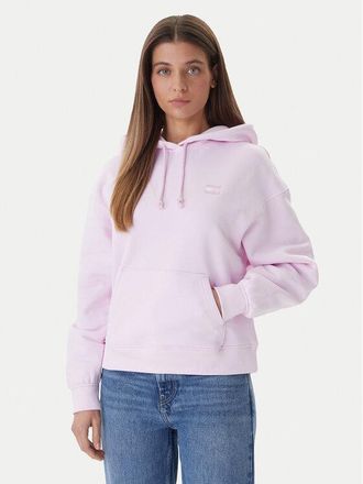 Tommy Jeans Sweatshirt Badge DW0DW19414 Rosa Boxy Fit