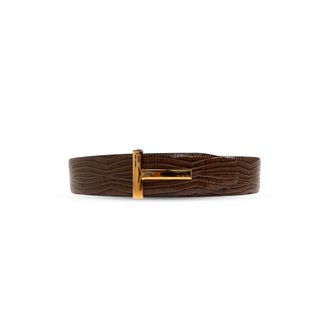 Tom Ford T Icon Belt - - Accessories - Herren - Braun - 90 CM