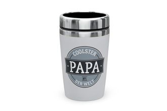 La Vida LaVida Zeit f&uuml;r Dich Edelstahl Thermobecher to go 250 ml Coolster Papa