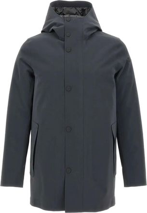 Roberto Ricci Design Mantel mit Kapuze - Grau