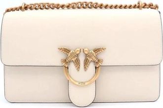 Pinko Pinko, Femme, Sacs, Blanc, Taille: ONE Size Love One Classic DC