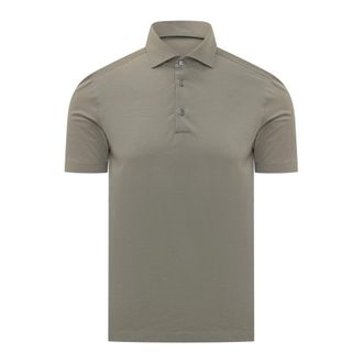 Malo Homme, Tops, Gris, Taille: 3XL Polo &agrave; Manches Courtes