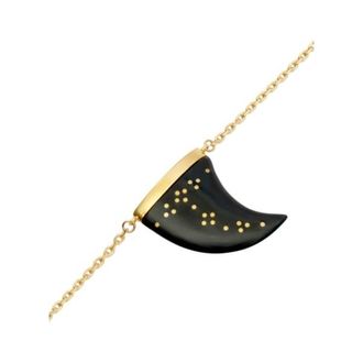 Isabel Marant Collier &agrave; pendentif corne de buffle Ellen