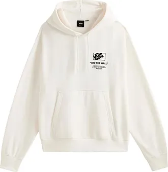 Vans Homme, Sweatshirts et sweats &agrave; capuche, Blanc, Taille: L Stacked Hi Pullover Sweat &agrave; capuche