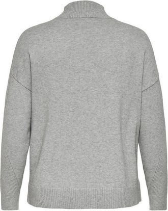 Only Carmakoma Stehkragenpullover CARPRINCESS LS HIGHNECK KNT NOOS Viskosemischung, normal geschnitten