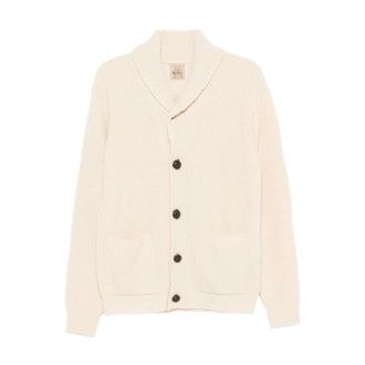Rakk&igrave; Renegade Cardigan mit Kn&ouml;pfen - - Knitwear - Herren - Beige - L