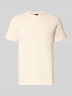 Tommy Jeans Slim Fit Strickpullover mit Strukturmuster