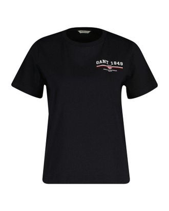 GANT T-Shirt REG GRAPHIC SS T-SHIRT regular fit, Print auf der Brust