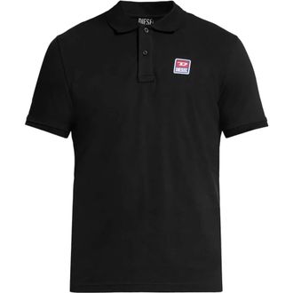 Diesel Homme, Tops, Noir, Taille: M Polo Chemises