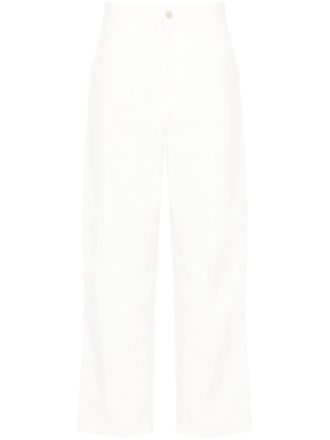 Carhartt Work in Progress pantalon Single Knee à coupe droite - Blanc