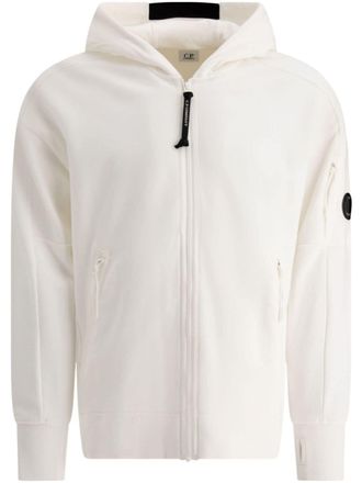 C.P. Company Diagonal Raised Hoodie - Weiß