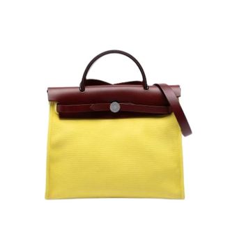 Herm&egrave;s Pre-owned Herbag Zip 31 - Femme - Pre-owned - Jaune - Taille: ONE Size