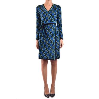 Diane Von F&uuml;rstenberg Short Kleider - - Dresses - Damen - Blau - M