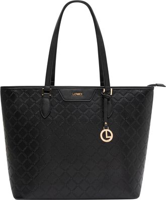 L.Credi Womens FILIBERTA Handbag, schwarz