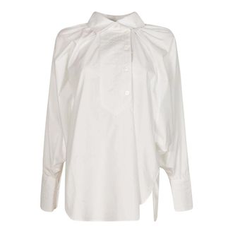 Patou Wei&szlig;es Herrenhemd - - Blouses & Shirts - Damen - Wei&szlig; - S