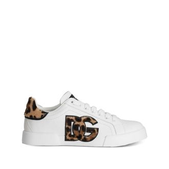Dolce & Gabbana Femme, Chaussures, Blanc, Taille: 37 EU Portofino Light Strobel Baskets