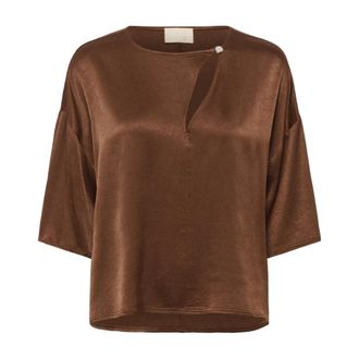 Soaked In Luxury Blusen - - Blouses & Shirts - Damen - Braun - M