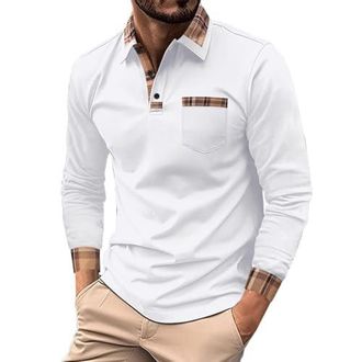 Generic 2026 Hommes Printemps et Été Top Shirt Loisirs Sports Tactiques Évacuation Revers Poche Manches Courtes, blanc, XXL