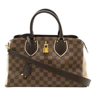 Louis Vuitton Sac bandouli&egrave;re vintage Damier Canvas Pre-owned - Femme - Pre-owned - Brun - Taille: ONE Size